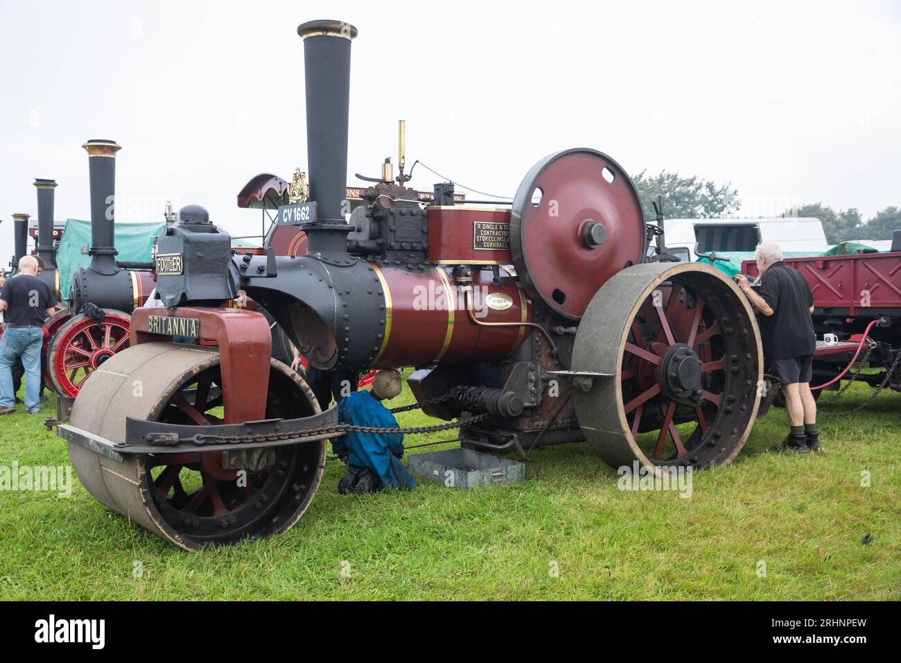 Stithians, UK. 18th Aug, 2023. West of England Great Steam Engine Rally ...