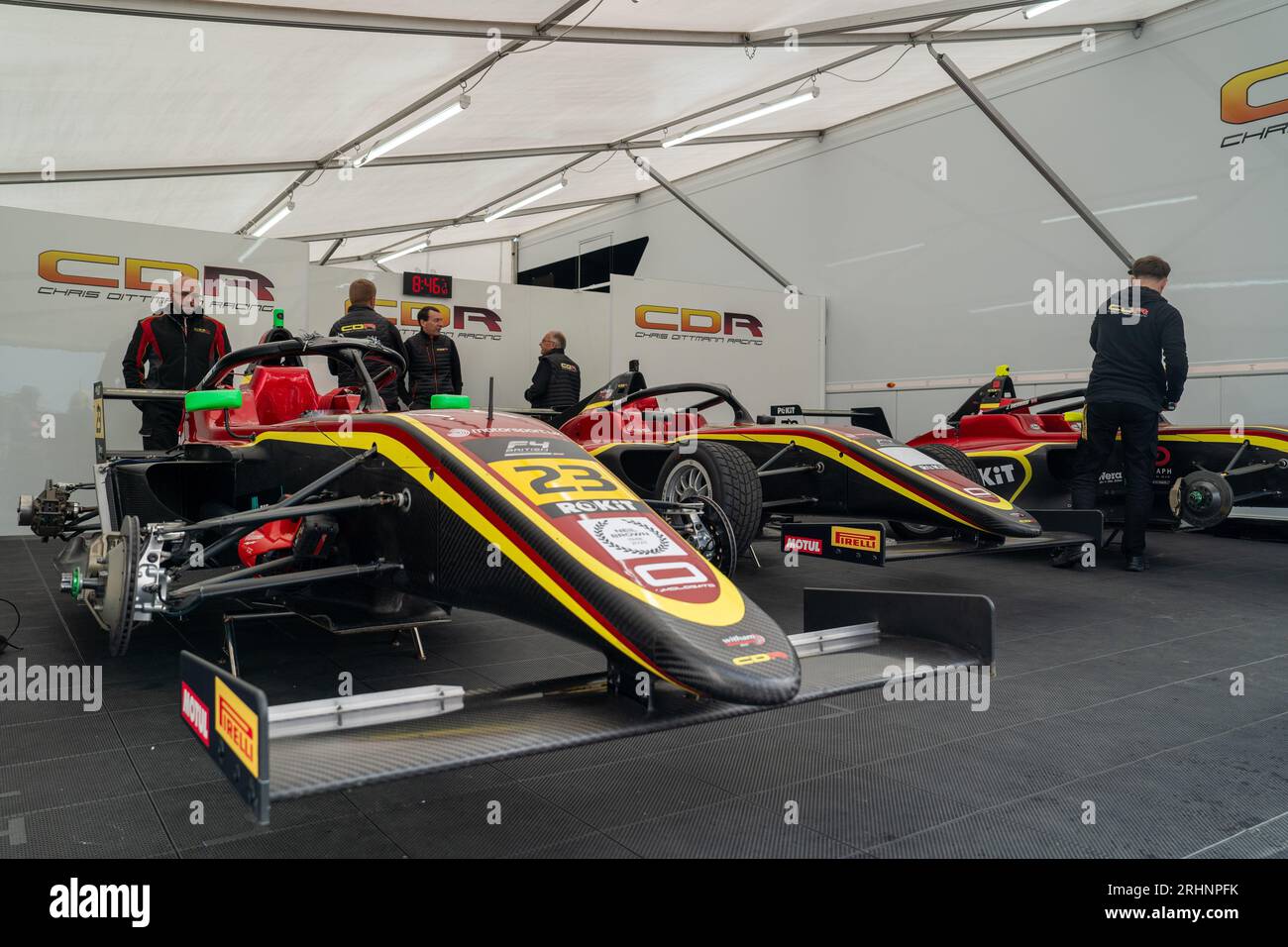 Formula 4 Knockhill Sunday Gustav JONSSON Chris Dittmann Racing Stock ...