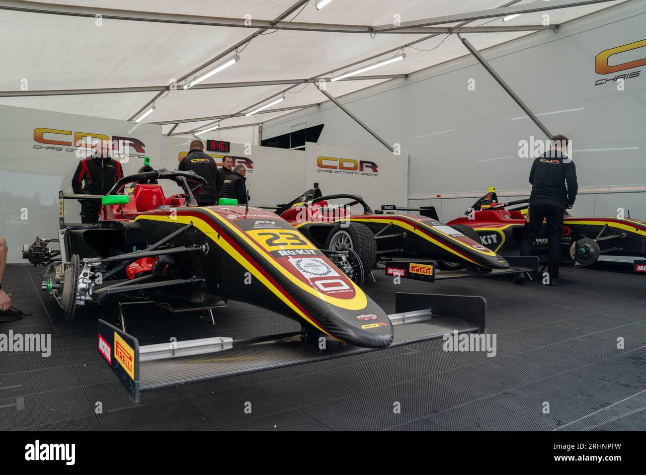 Formula 4 Knockhill Sunday Gustav JONSSON Chris Dittmann Racing Stock ...