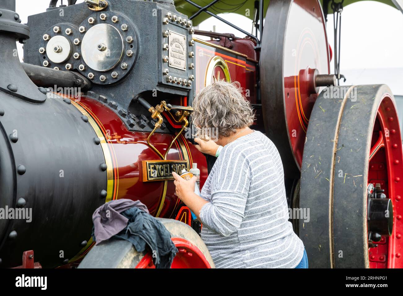 Stithians, UK. 18th Aug, 2023. West of England Great Steam Engine Rally ...