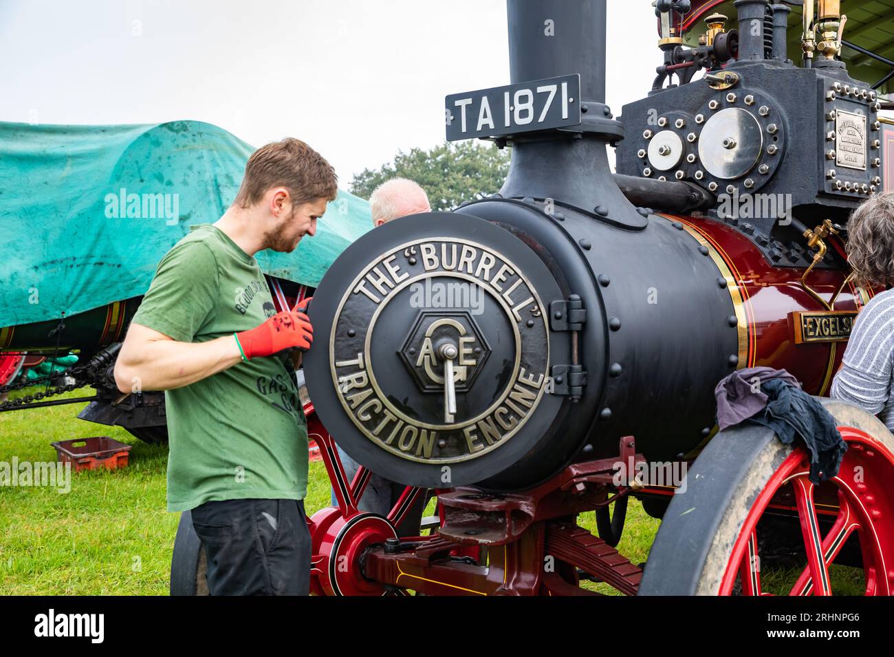 Stithians, UK. 18th Aug, 2023. West of England Great Steam Engine Rally ...