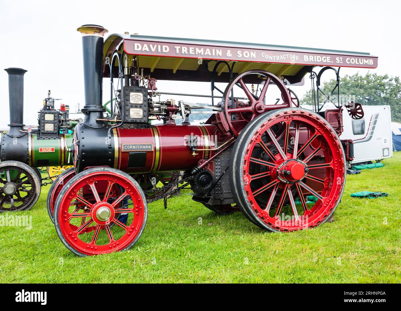Stithians, UK. 18th Aug, 2023. West of England Great Steam Engine Rally ...