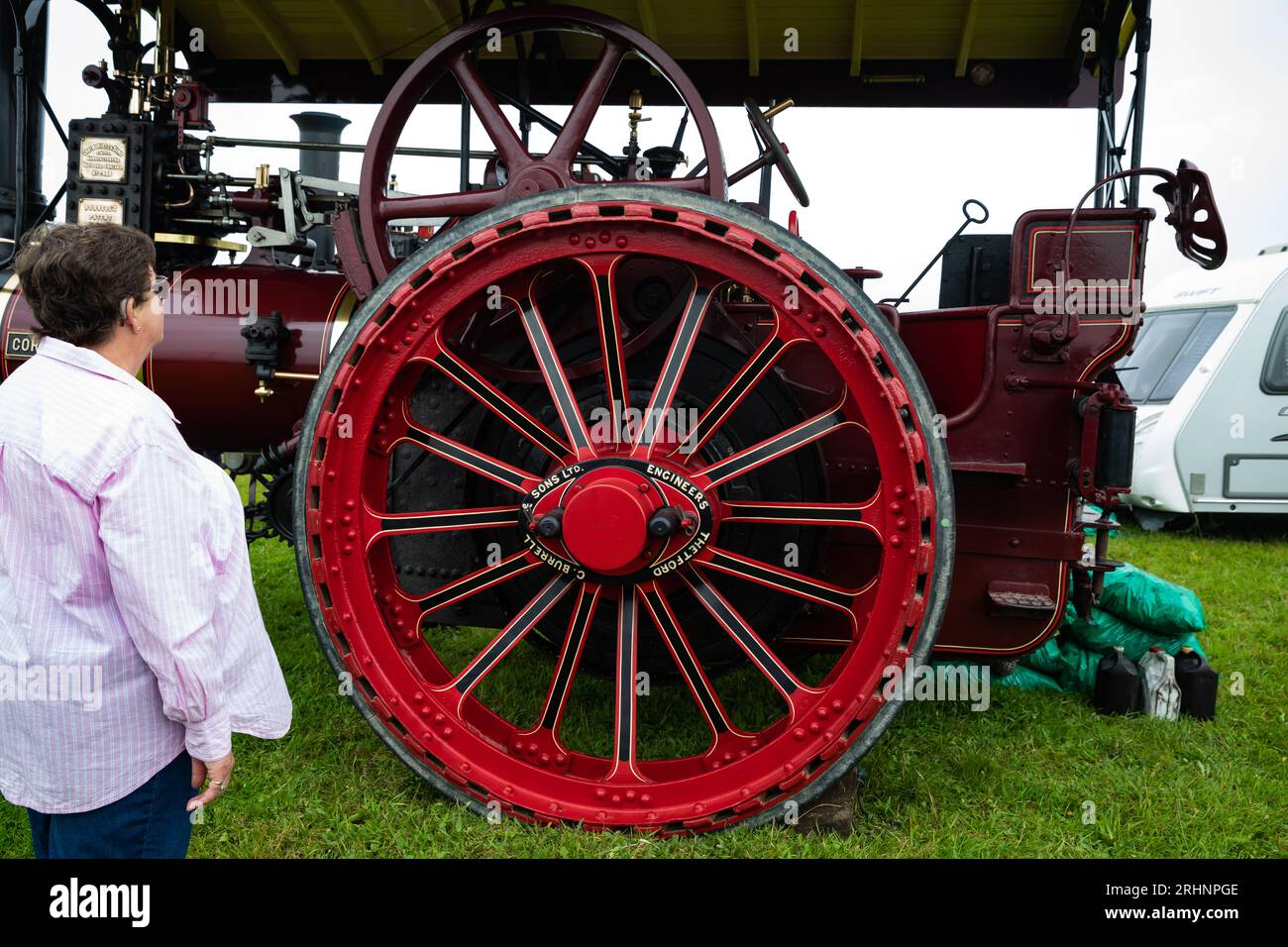 Stithians, UK. 18th Aug, 2023. West of England Great Steam Engine Rally ...