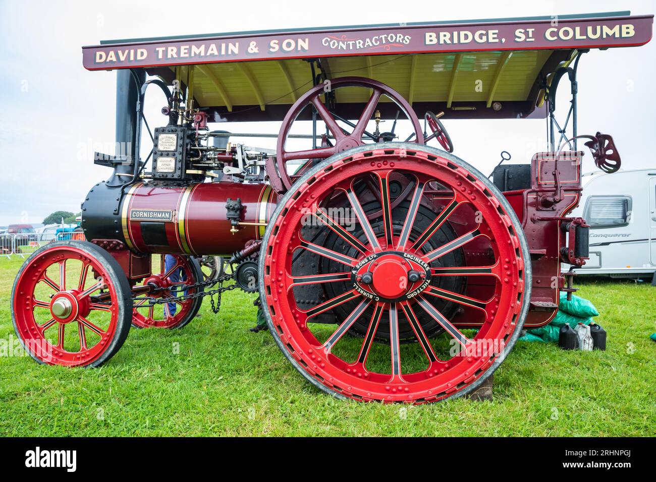 Stithians, UK. 18th Aug, 2023. West of England Great Steam Engine Rally ...