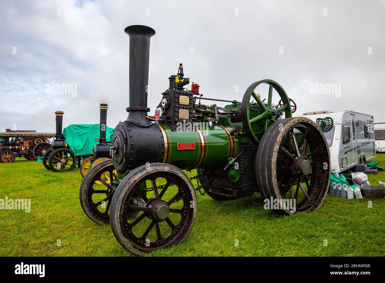 Stithians, UK. 18th Aug, 2023. West of England Great Steam Engine Rally ...