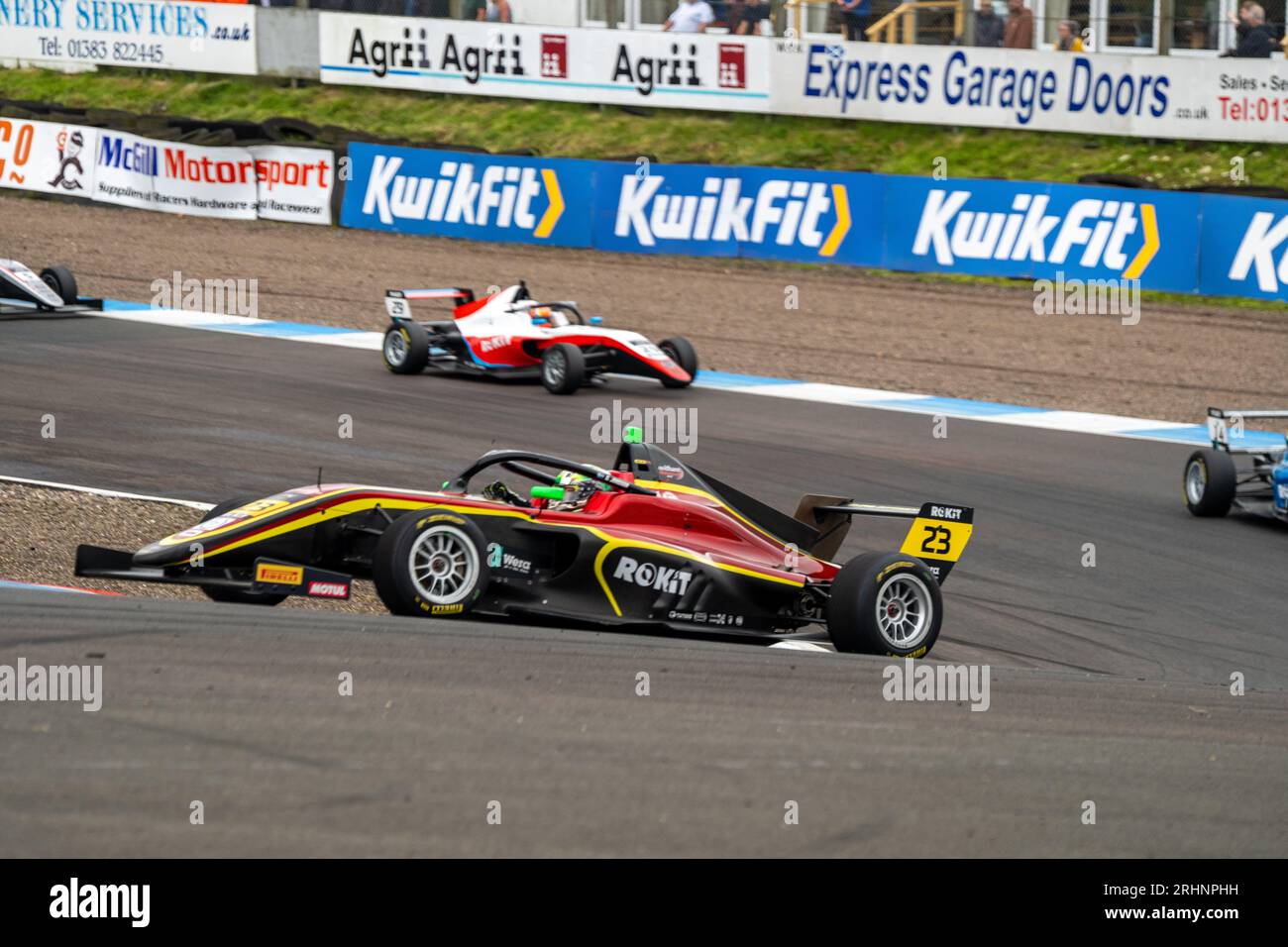 Formula 4 Knockhill Sunday Gustav JONSSON Chris Dittmann Racing Stock ...