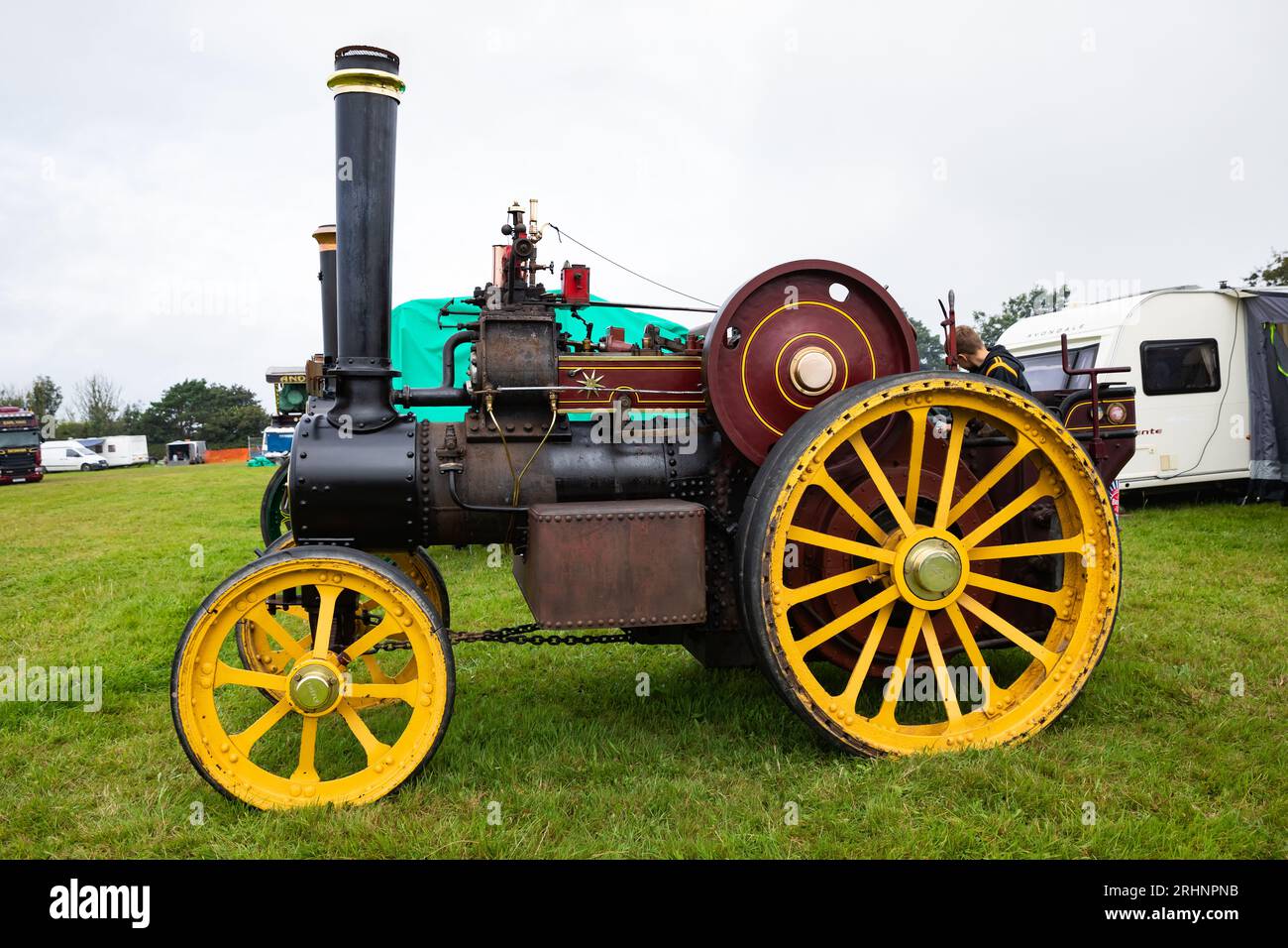 Stithians, UK. 18th Aug, 2023. West of England Great Steam Engine Rally ...