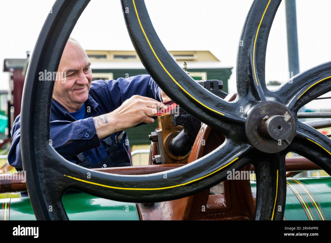 Stithians, UK. 18th Aug, 2023. West of England Great Steam Engine Rally ...