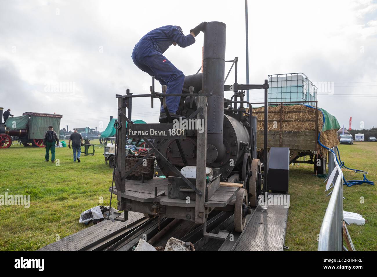 Stithians, UK. 18th Aug, 2023. West of England Great Steam Engine Rally ...