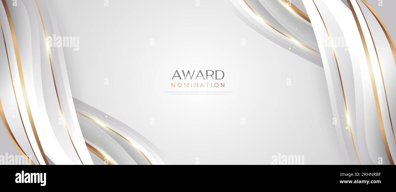 Wavy golden gray backdrop Stock Vector Images - Alamy