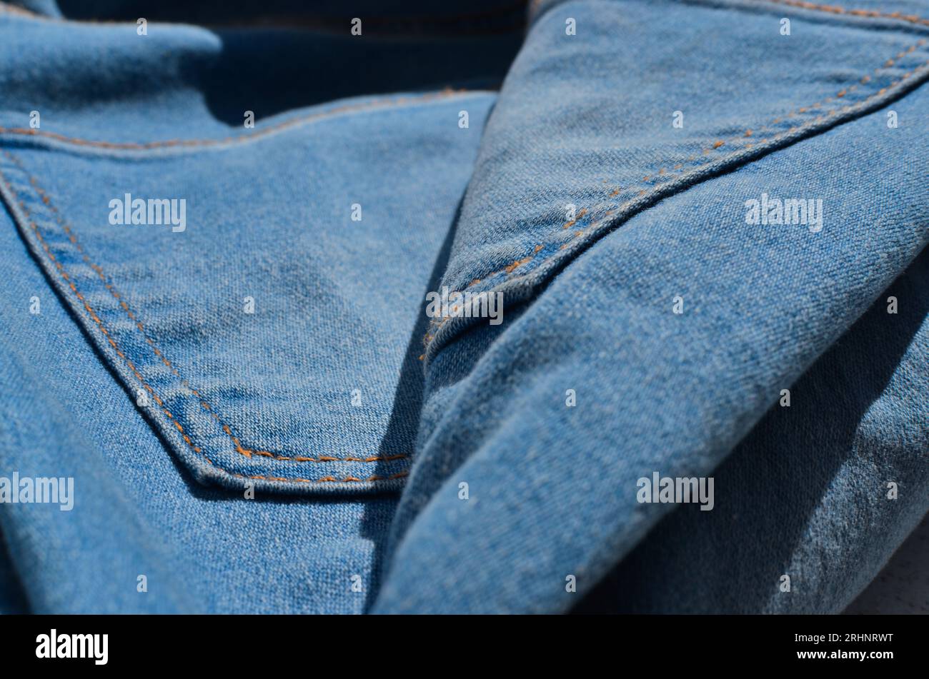 Process of jeans manufacturing hi-res stock photography and images - Alamy