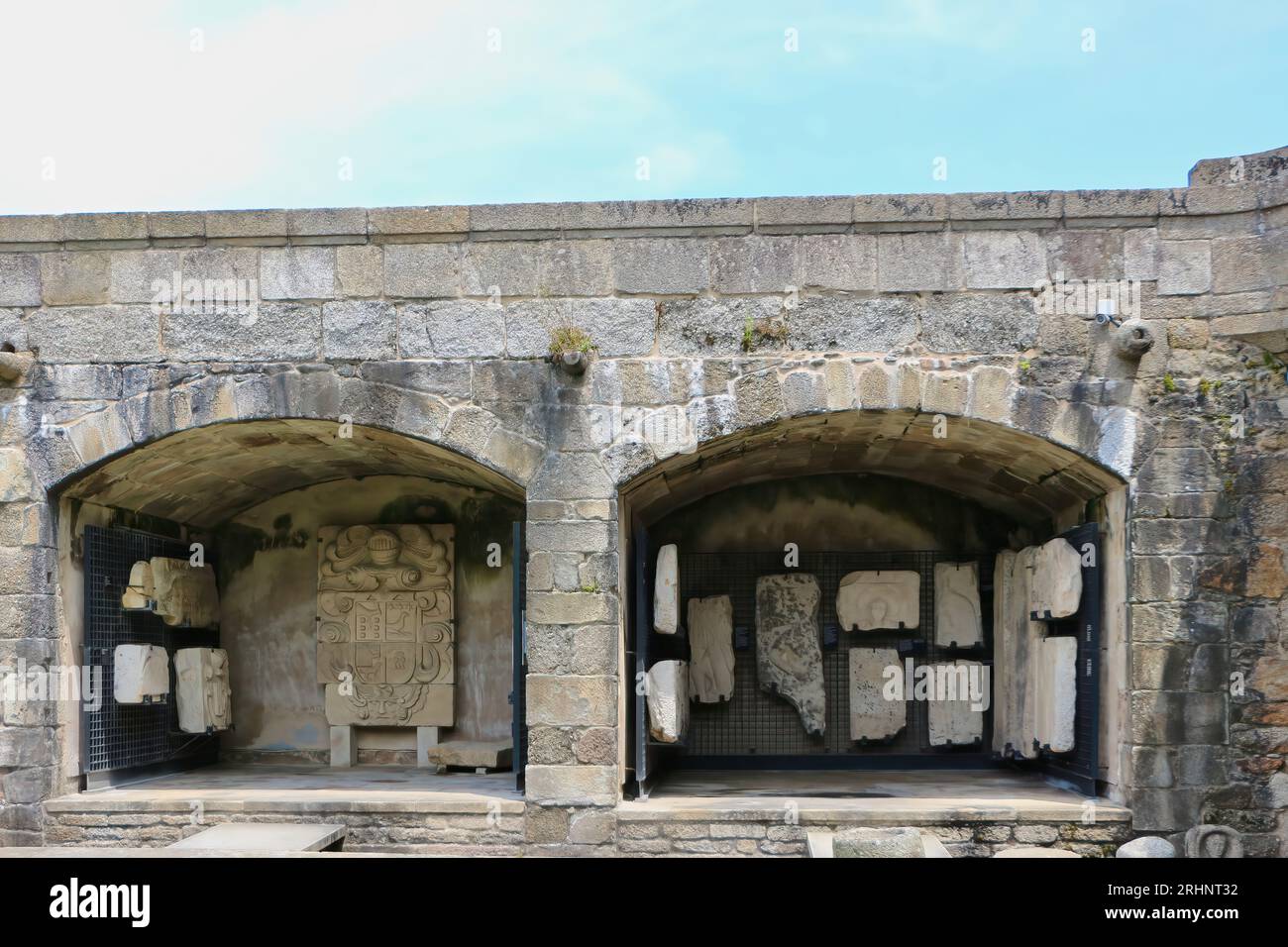 Ancient fortress Castillo de San Antón completed in1590 used as a ...