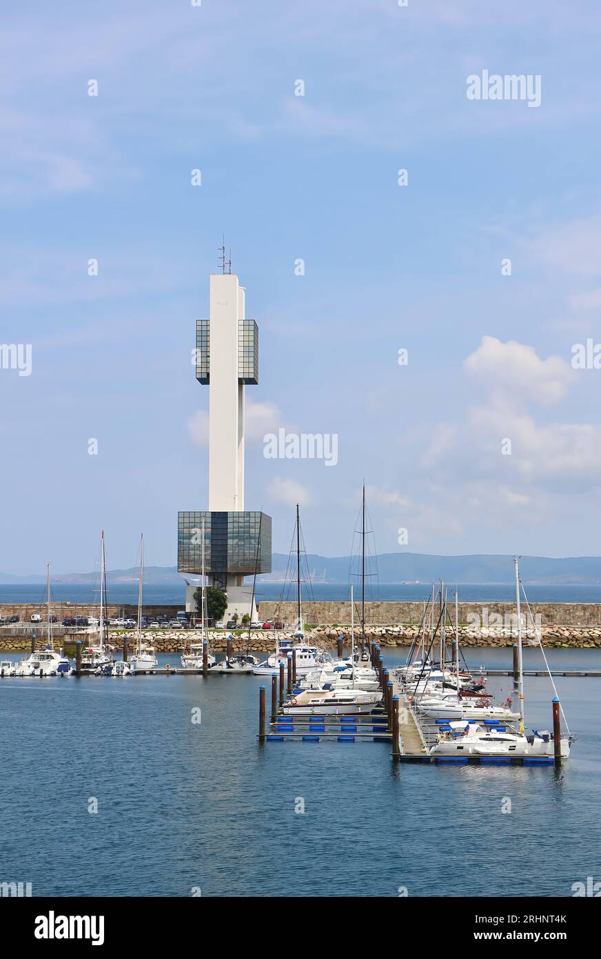 Torre de control marítimo de La Coruña opened 2 May 1995 A Coruña ...