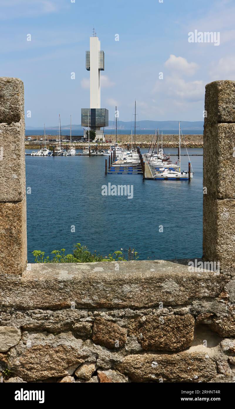 Torre de control maritimo de la coruna hi-res stock photography and ...