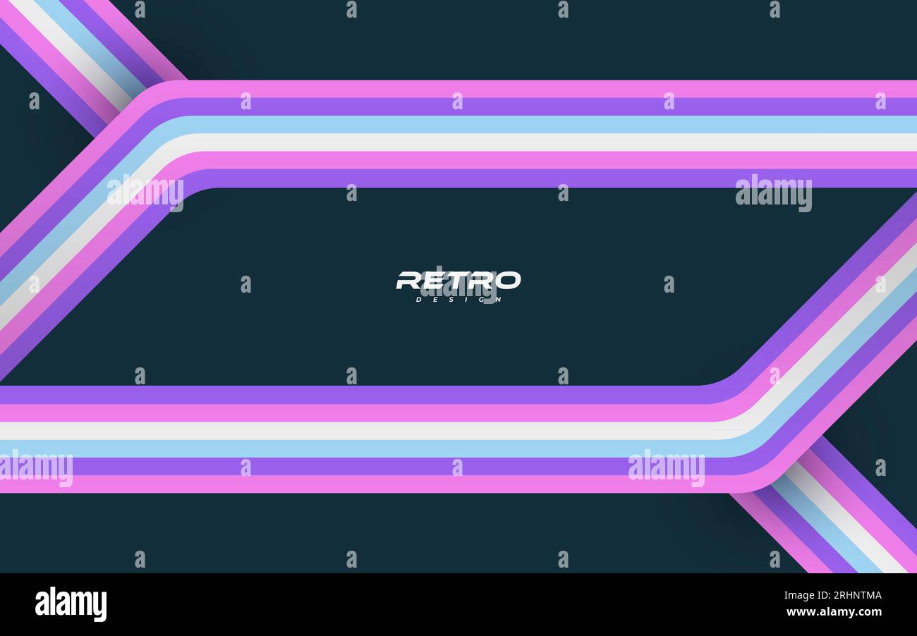 Retro background pattern hi-res stock photography and images - Alamy