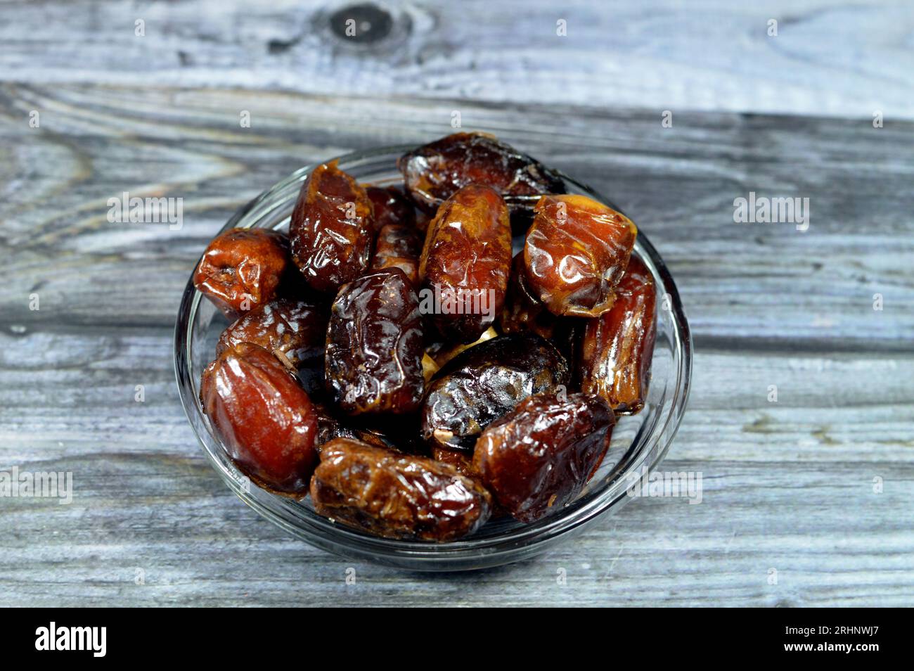 Ajwa dates, a cultivar of the palm date that is widely grown in Medina ...