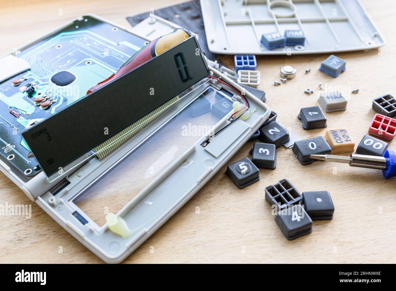 Lcd calculator hi-res stock photography and images - Alamy