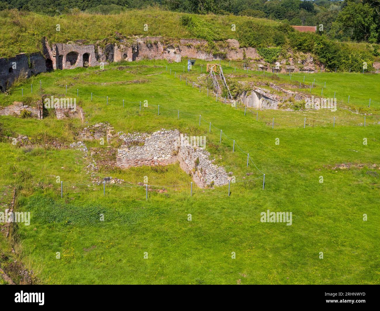 The Ruins of Basing House, Destroyed During the English Civil War, Old ...