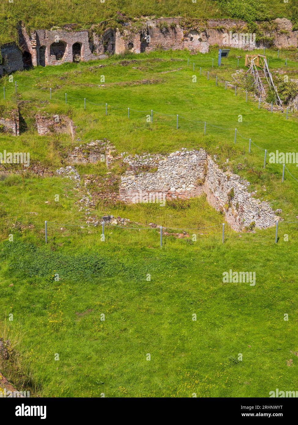 The Ruins of Basing House, Destroyed During the English Civil War, Old ...