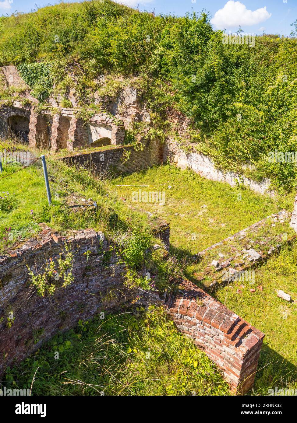The Ruins of Basing House, Destroyed During the English Civil War, Old ...
