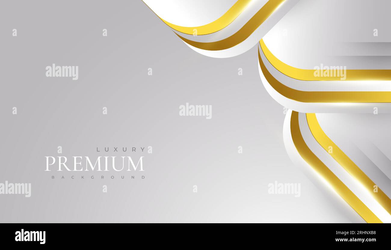 Luxury White and Gold Background. Premium Gray and Gold Background for ...
