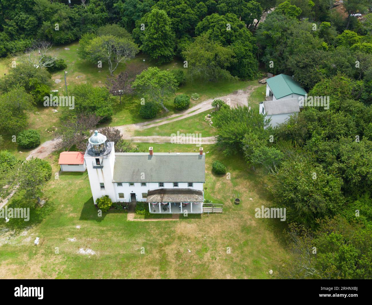 Horton Point Lighthouse, Southold Long Island New York as seen from ...