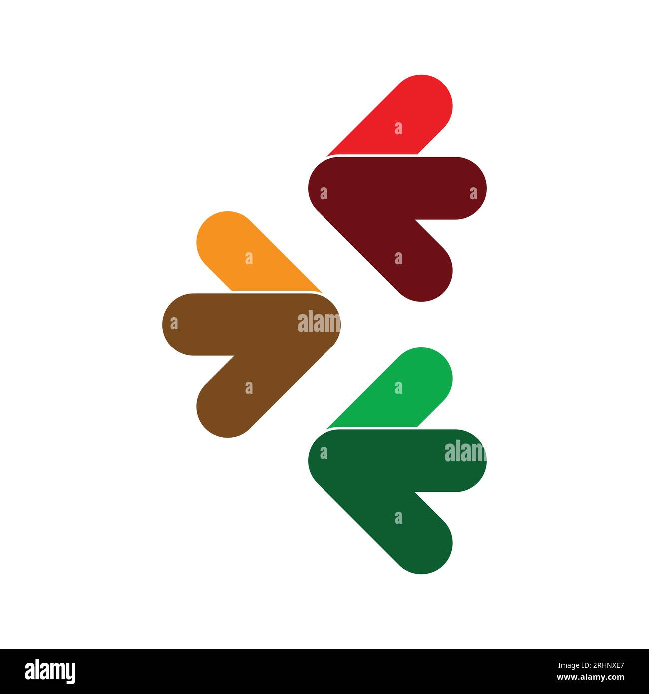 Colorful Arrow Signs Collection Stock Vector Image & Art - Alamy