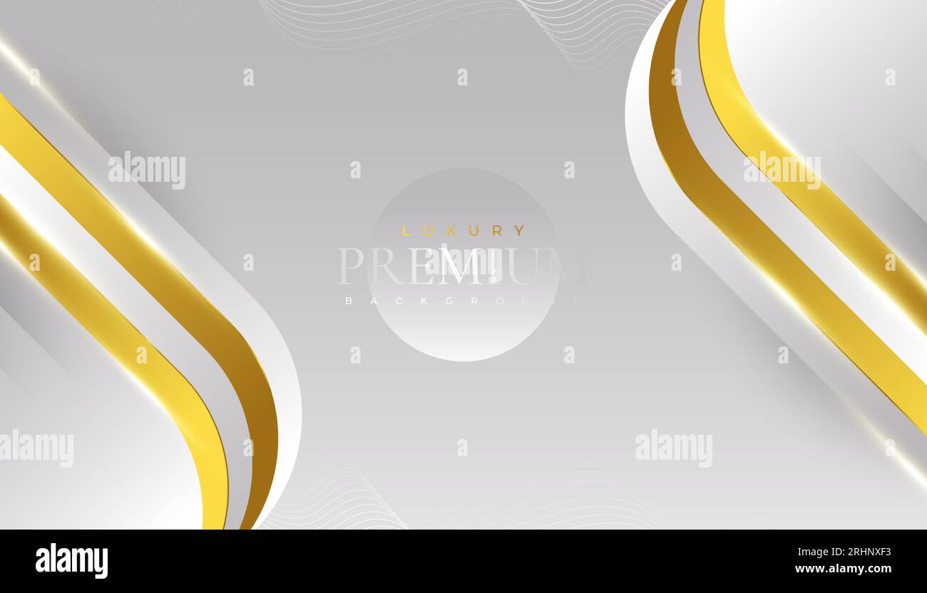 Luxury White and Gold Background. Premium Gray and Gold Background for ...