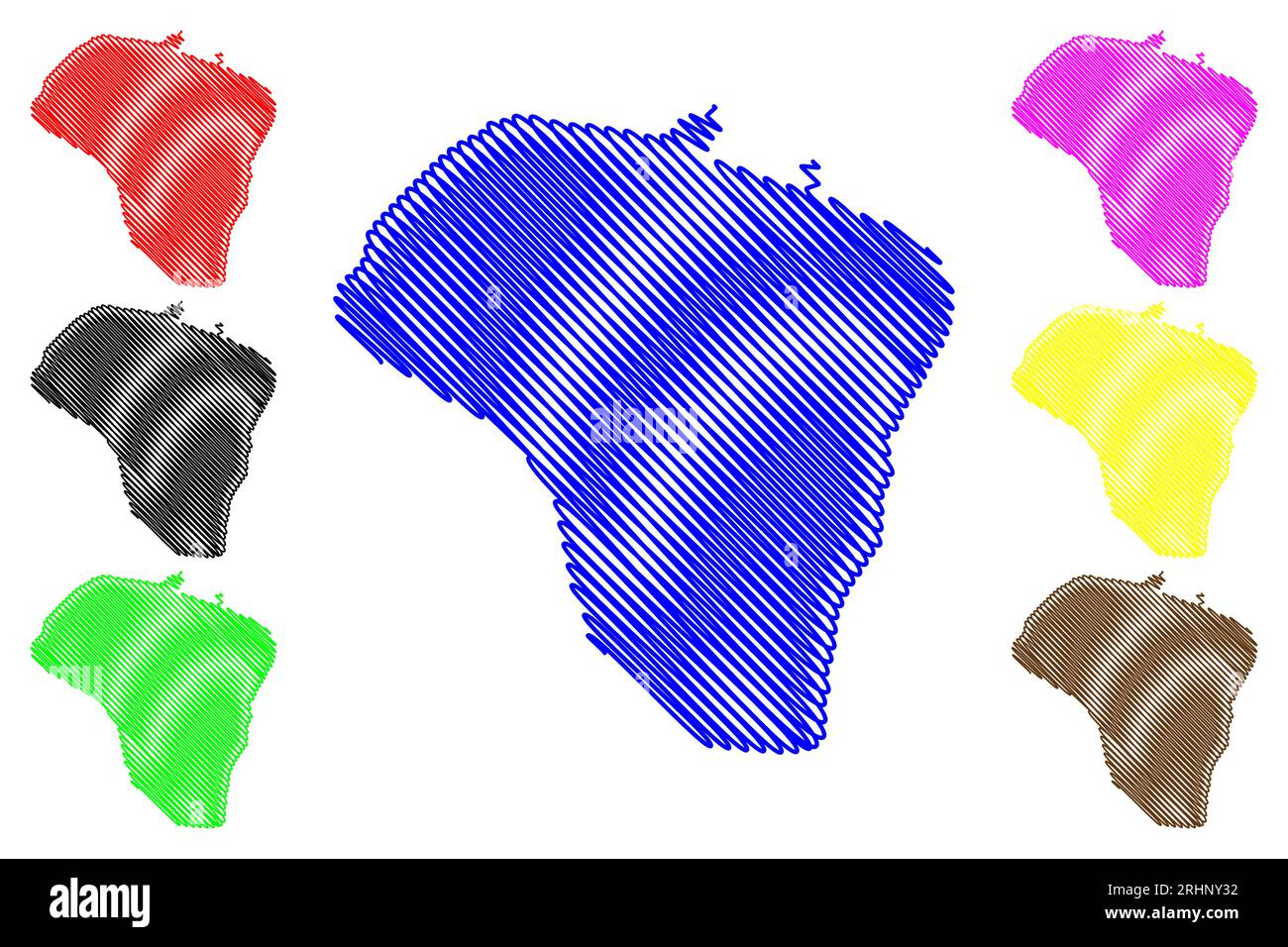 Lake Abijatta (Africa, Federal Democratic Republic of Ethiopia) map vector illustration ...