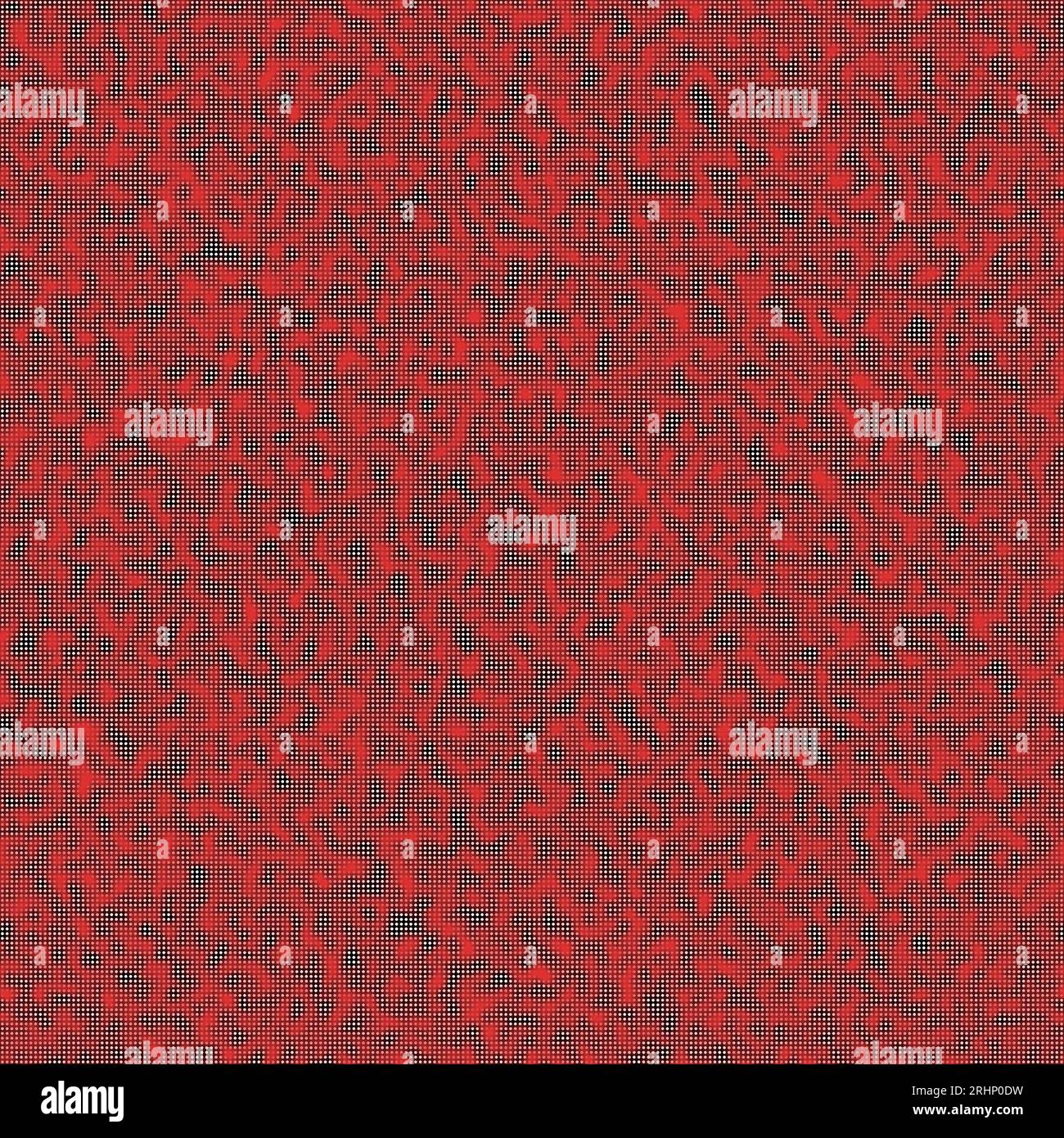Abstract seamless texture in black and red tones. Seamless pattern for ...