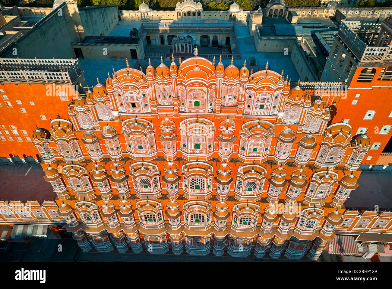 India, Rajasthan, Jaipur the Pink City, the Wind Palace (Hawa Mahal ...