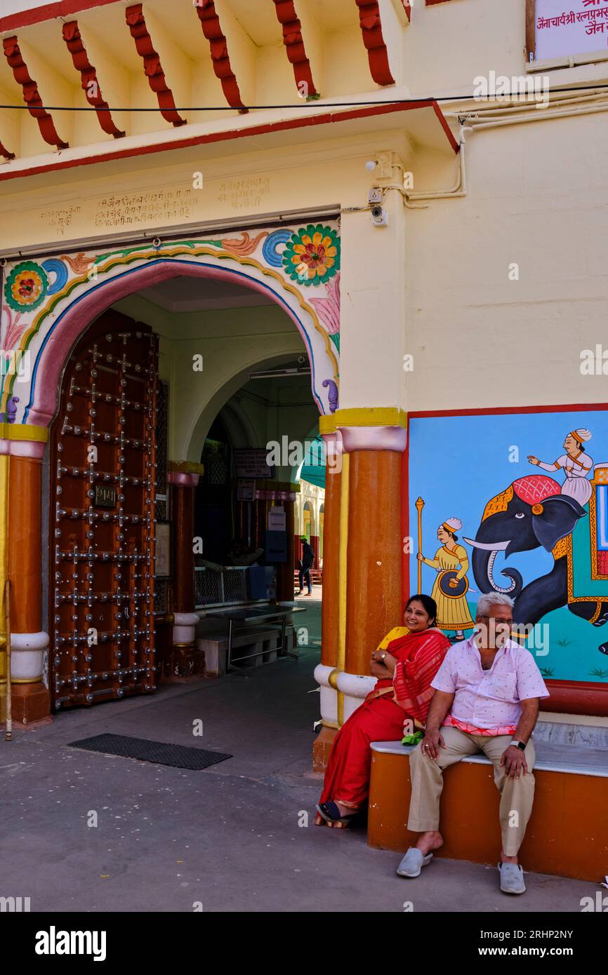 India, state of Rajasthan, Osiyan (or Osian), small town at the gates ...