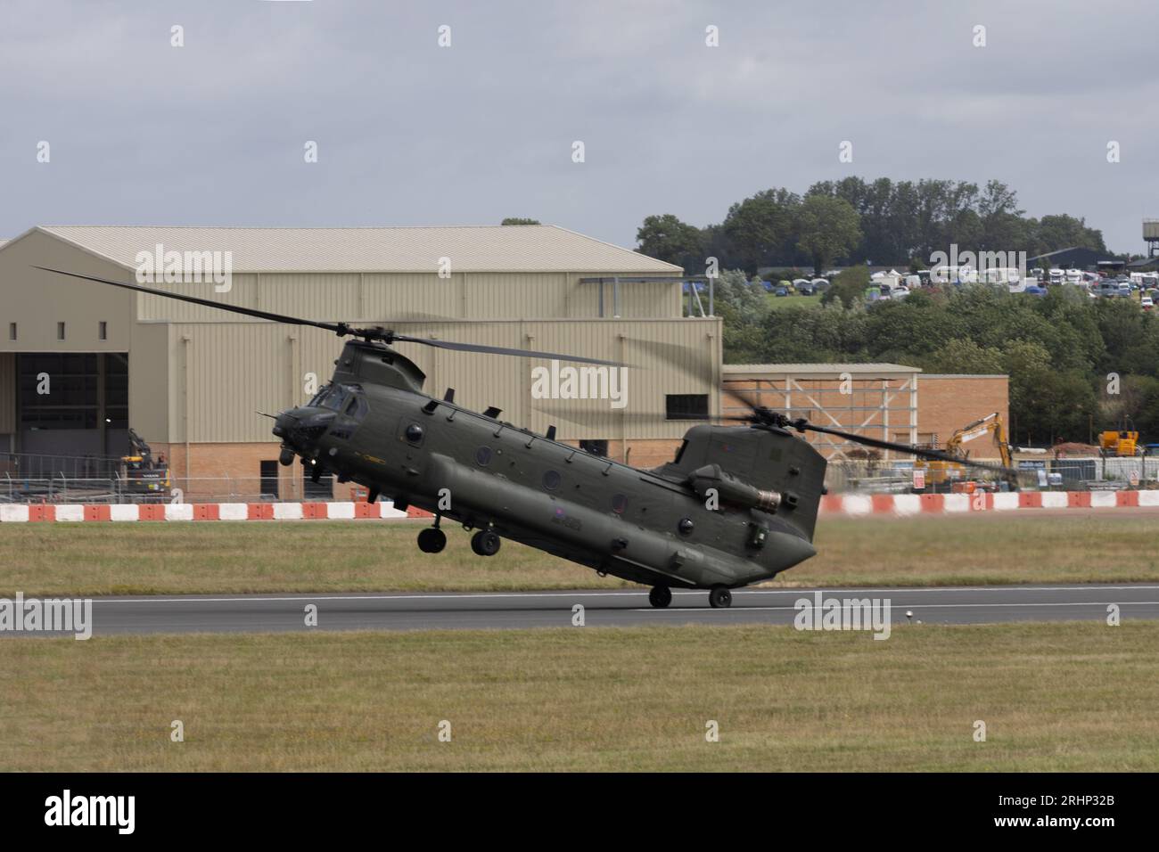 RAF Chinook display team from RAF Odiham at the 2023 Royal ...