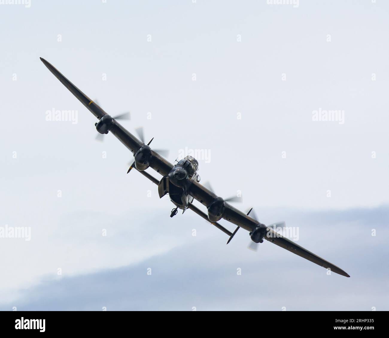 BBMF Avro Lancaster heavy bomber flying at RIAT 2023 Stock Photo - Alamy