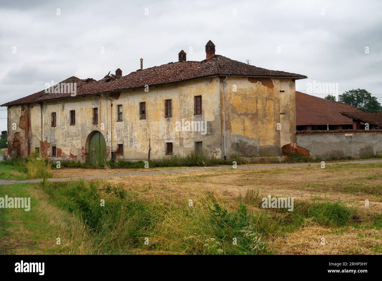 Old farm house near Novi Ligure, Alessandria province, Piedmont, Italy ...