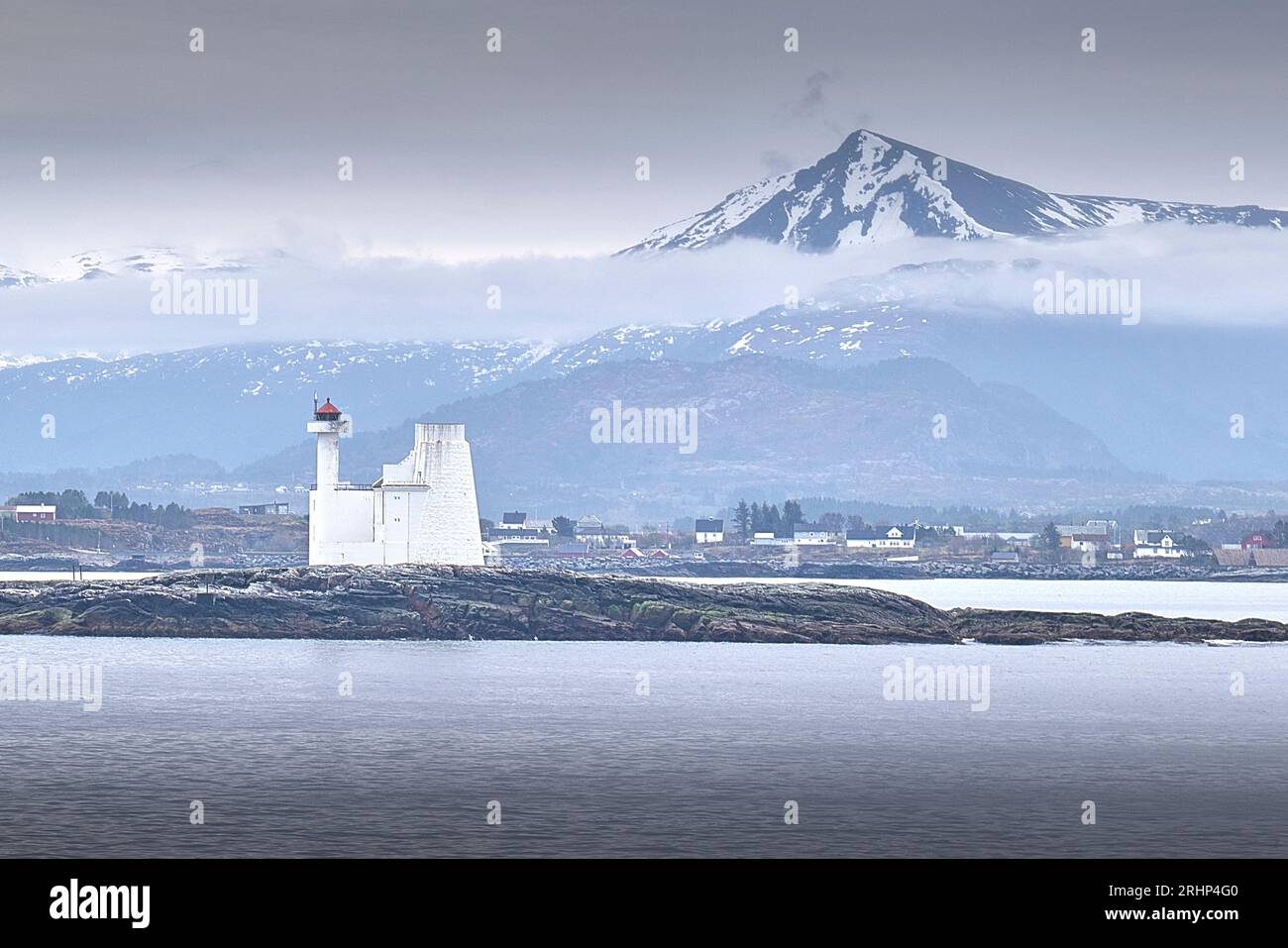 The Hestskjær Lighthouse (Hestskjær fyr), Built From Concrete In 1879 ...