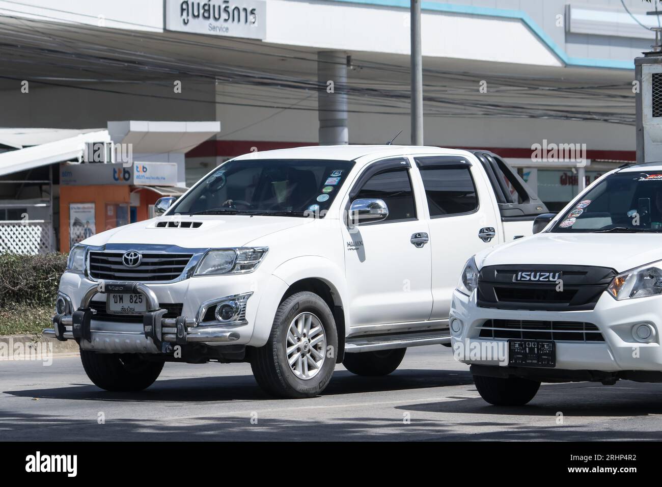 Chiangmai, Thailand - July 14 2023: Private Toyota Hilux Vigo Pickup ...