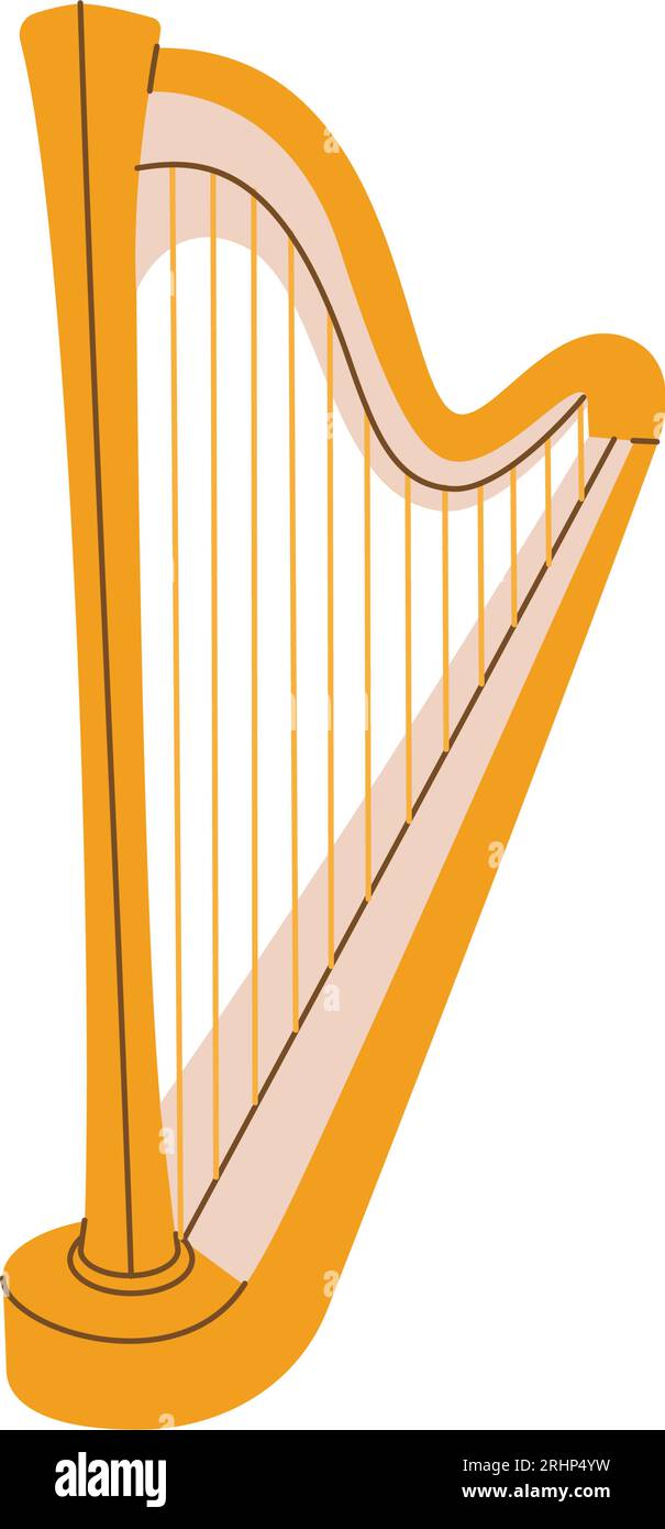 Musical instrument lyre Cut Out Stock Images & Pictures - Alamy