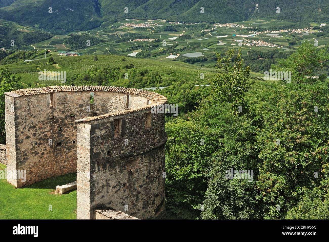 Thun Castle in Val di Non, Trentino Alto Adige, Northern Italy Stock ...