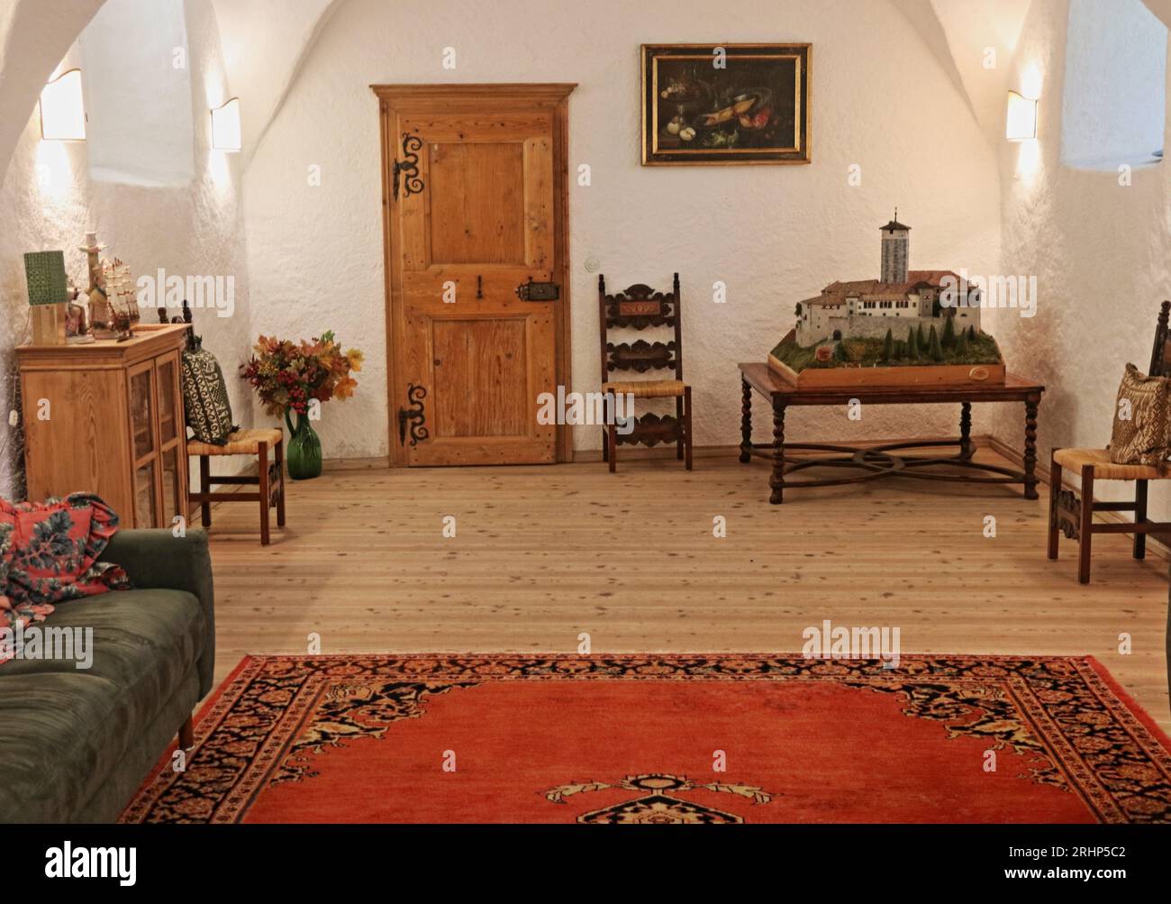 Valer Castle in Val di Non, Northern Italy Stock Photo - Alamy