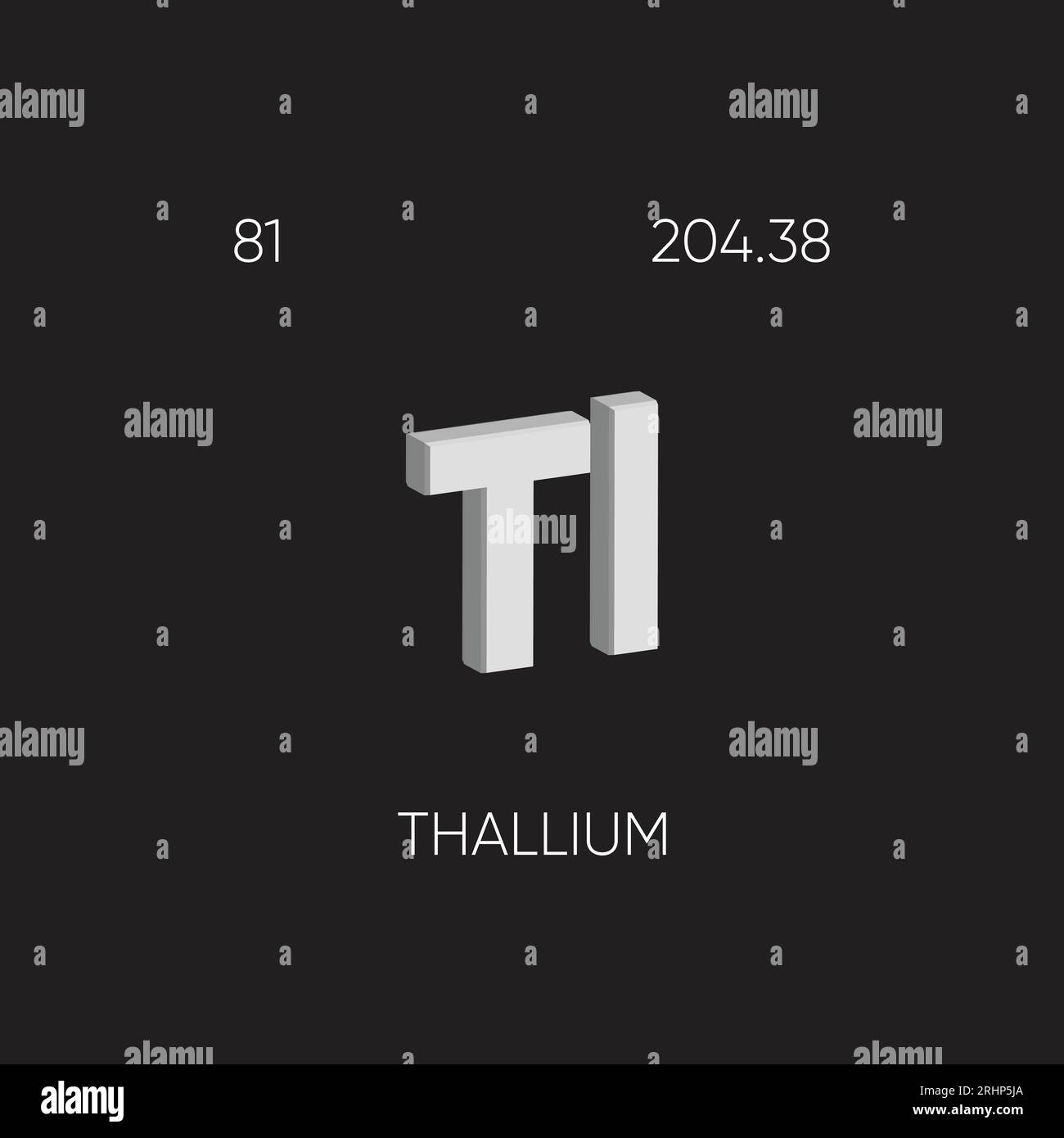 Periodic table elements titanium hi-res stock photography and images ...