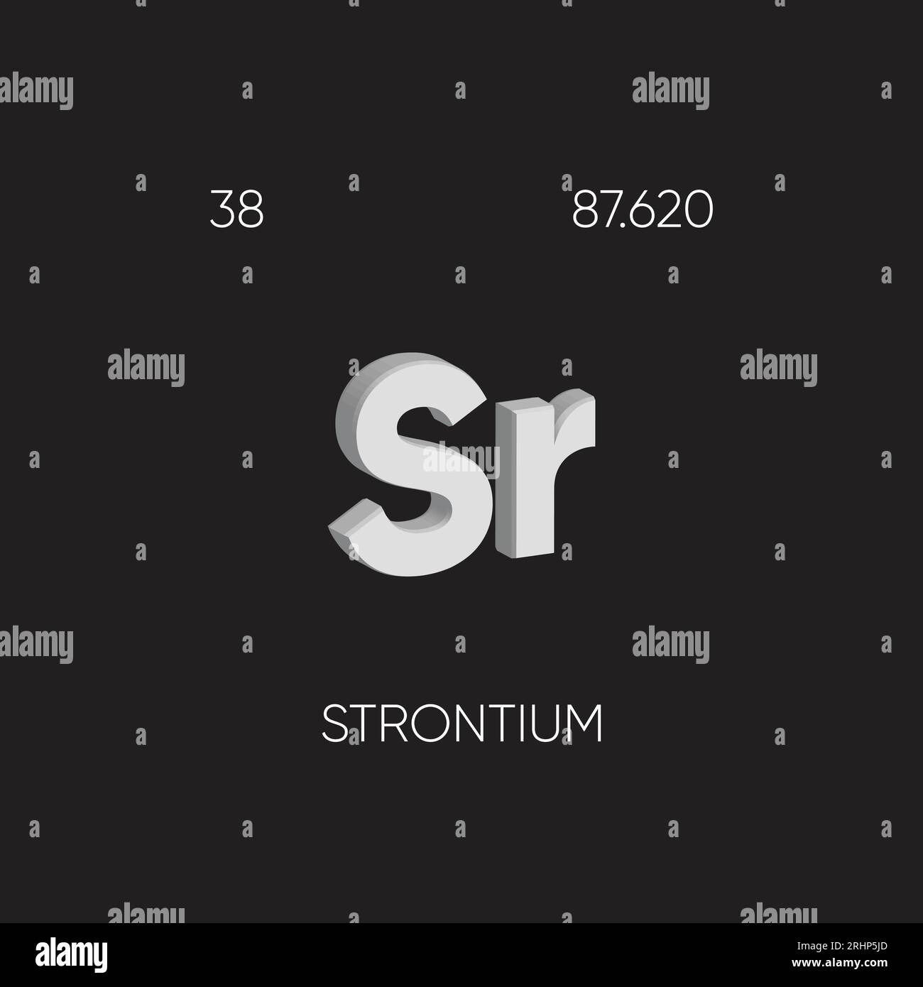 Periodic table elements titanium hi-res stock photography and images ...