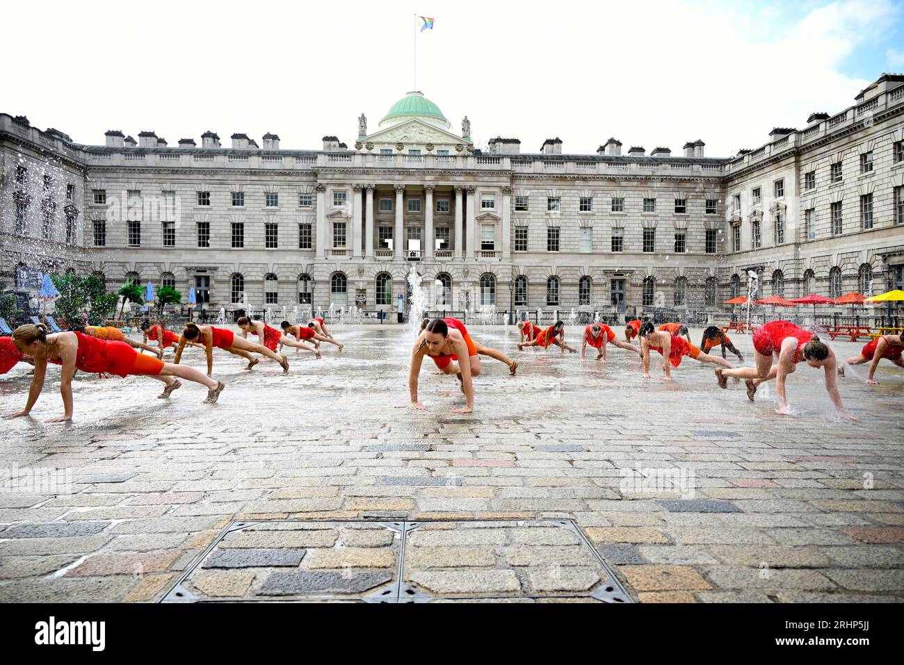 Dancers from Shobana Jeyasingh Dance rehearsing Counterpoint in the ...