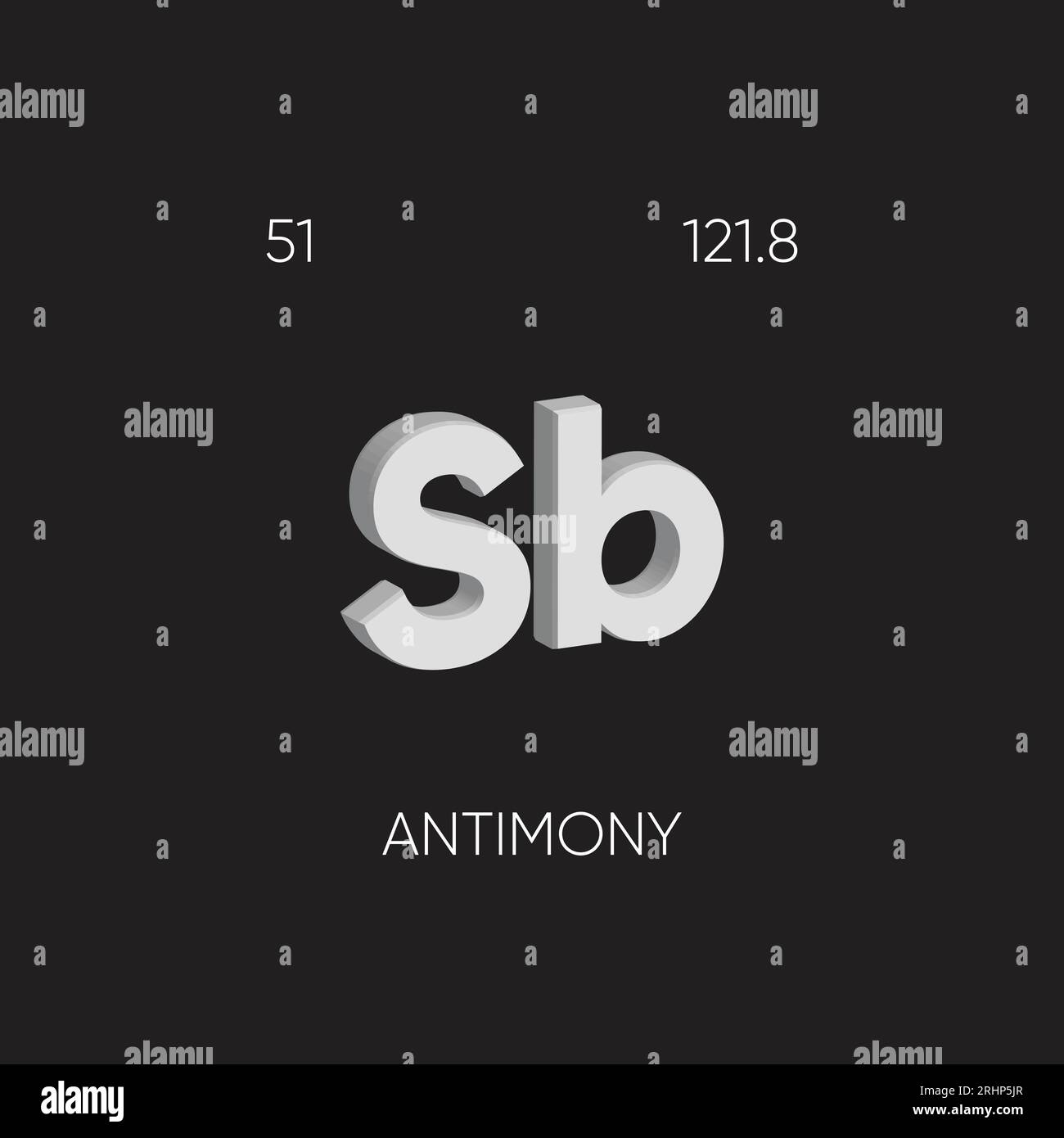 Periodic table elements titanium hi-res stock photography and images ...