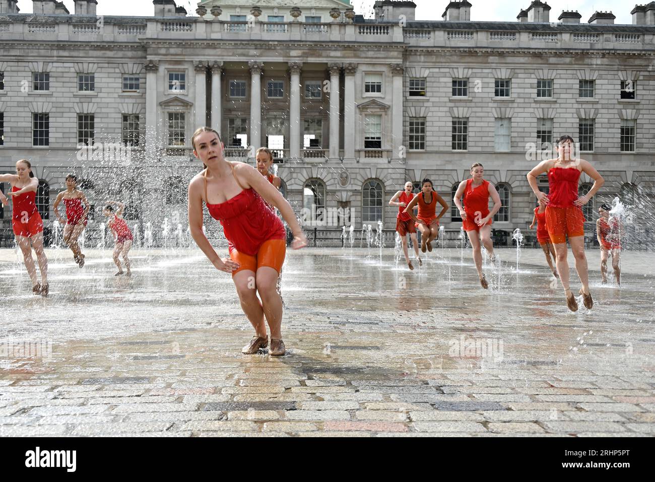 Dancers from Shobana Jeyasingh Dance rehearsing Counterpoint in the ...