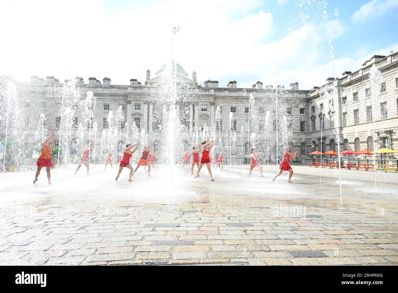 Dancers from Shobana Jeyasingh Dance rehearsing Counterpoint in the ...
