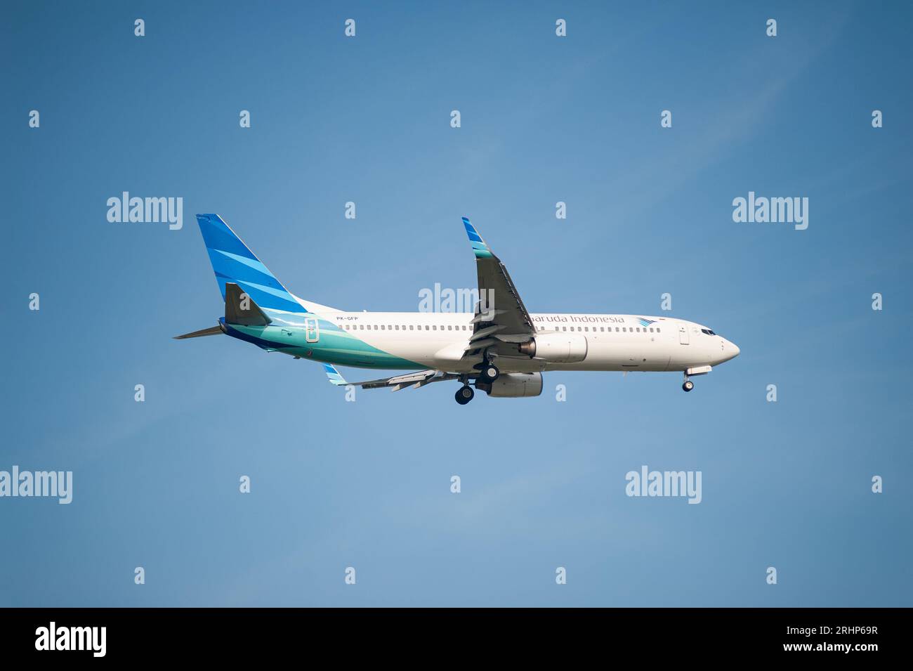26.07.2023, Singapore, Republic of Singapore, Asia - A Garuda Indonesia ...