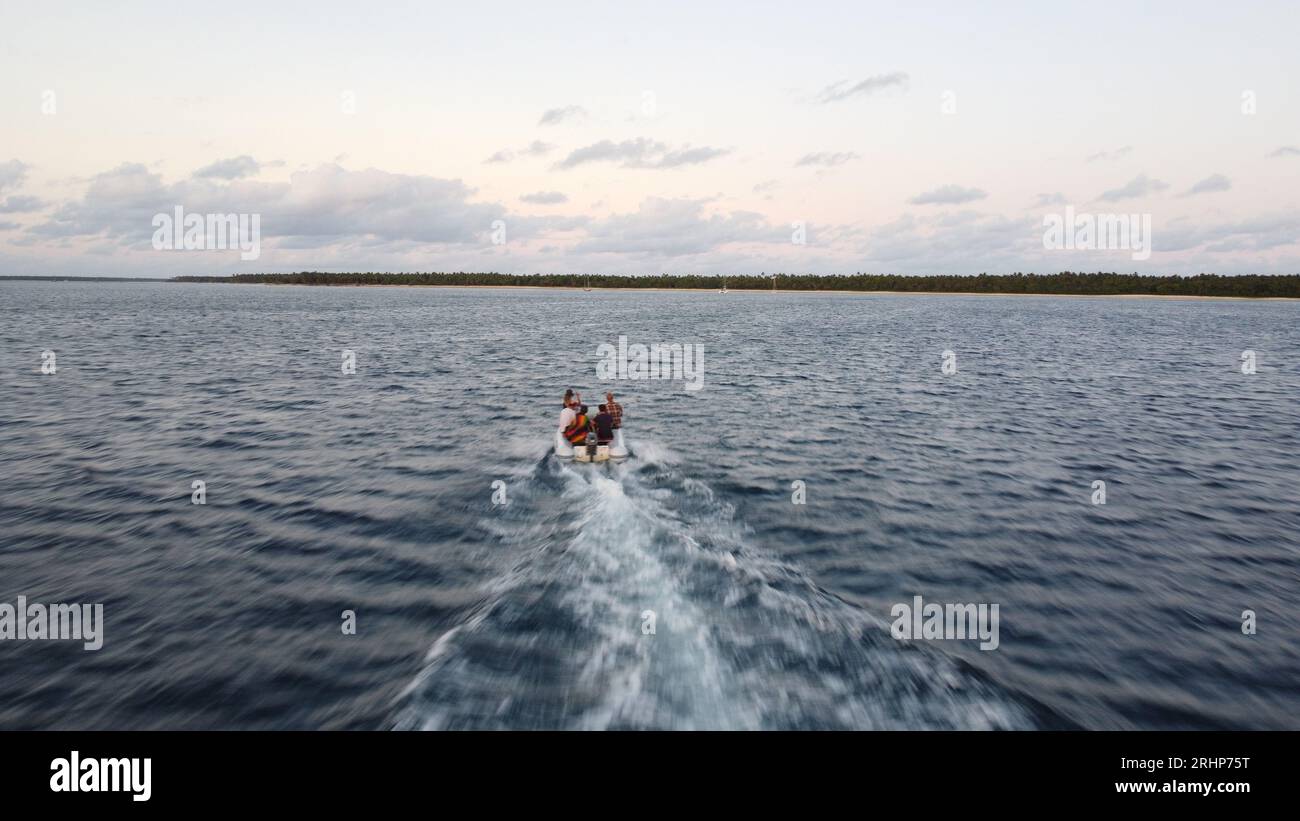 Aerial views of different islands in the Kingdom of Tonga Stock Photo ...