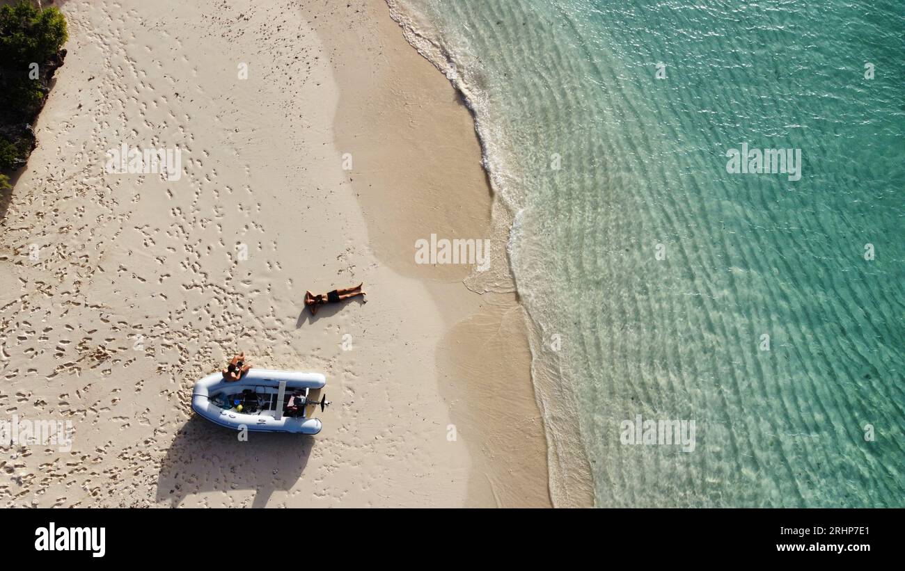 Aerial views of different islands in the Kingdom of Tonga Stock Photo ...
