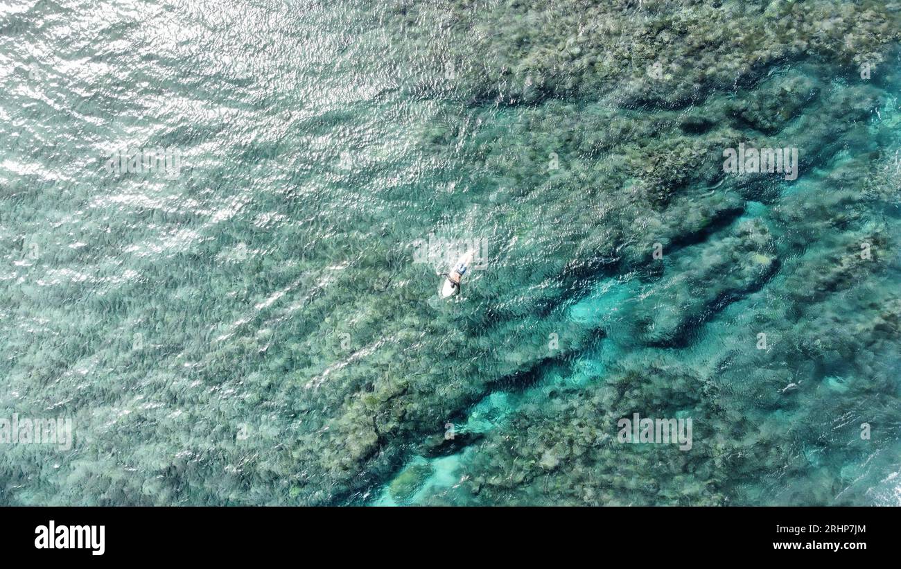 Aerial views of different islands in the Kingdom of Tonga Stock Photo ...